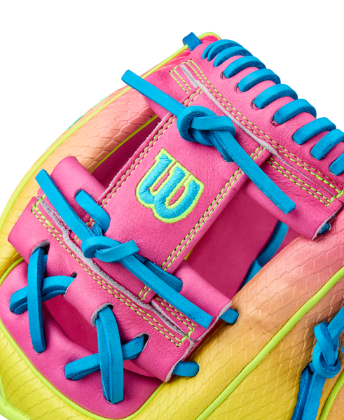 Wilson A2000® 1786SS 11.5” Pink Lemonade - Infield Glove – Apollo ...