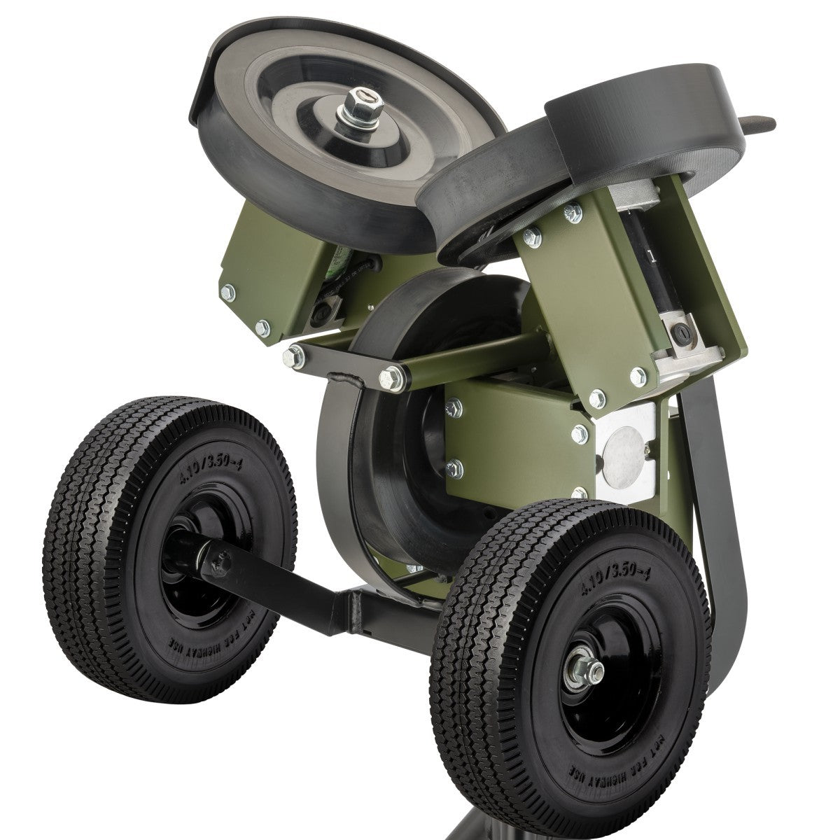 ATEC M3X Baseball Pitching Machine - On Caddypod – Apollo Sports Inc