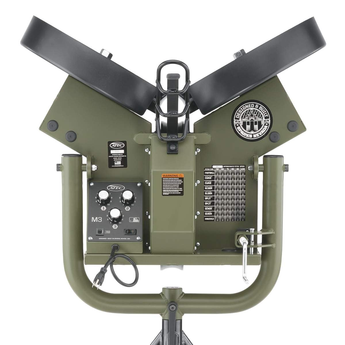 ATEC M3 Baseball Pitching Machine – Apollo Sports Inc